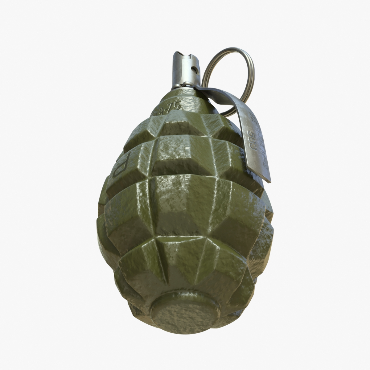 Grenades pack 01 3D model - TurboSquid 1254727
