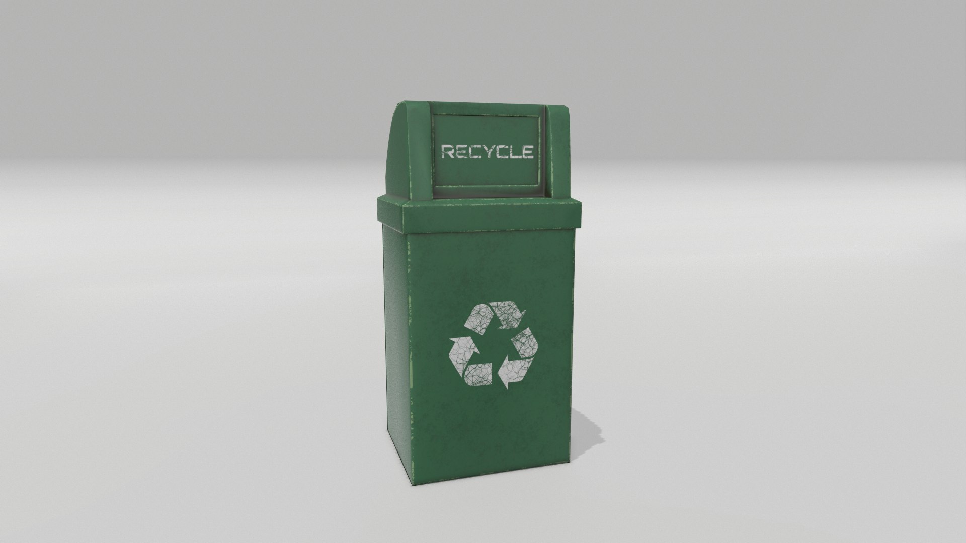 Free 3D trash recycle bin model - TurboSquid 1411329
