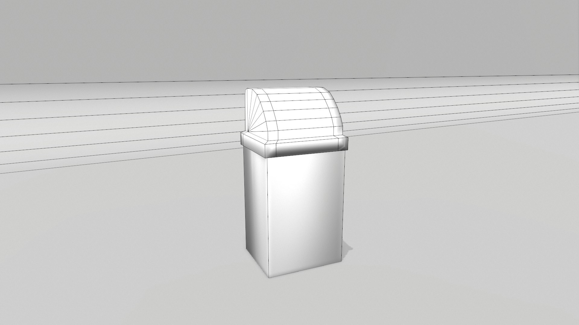 Free 3D trash recycle bin model - TurboSquid 1411329