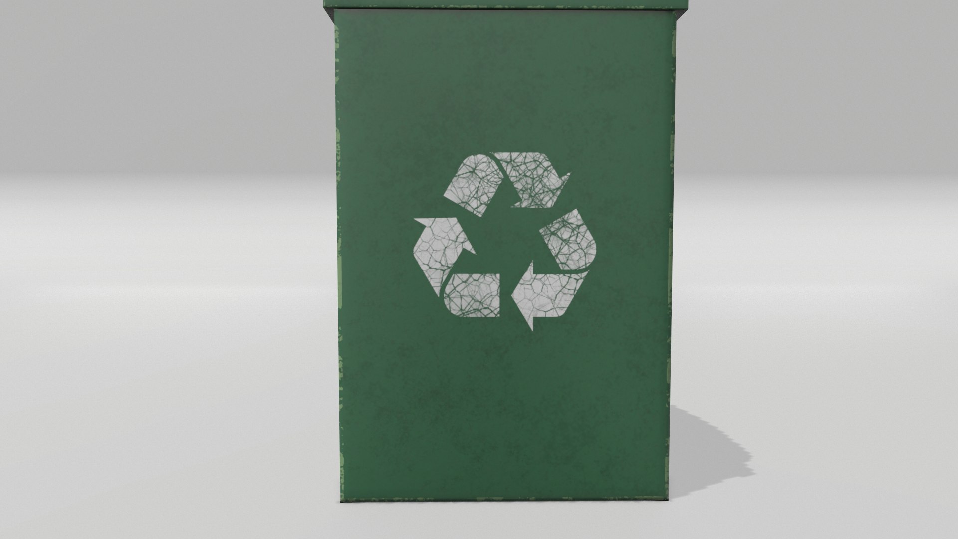 Free 3D trash recycle bin model - TurboSquid 1411329