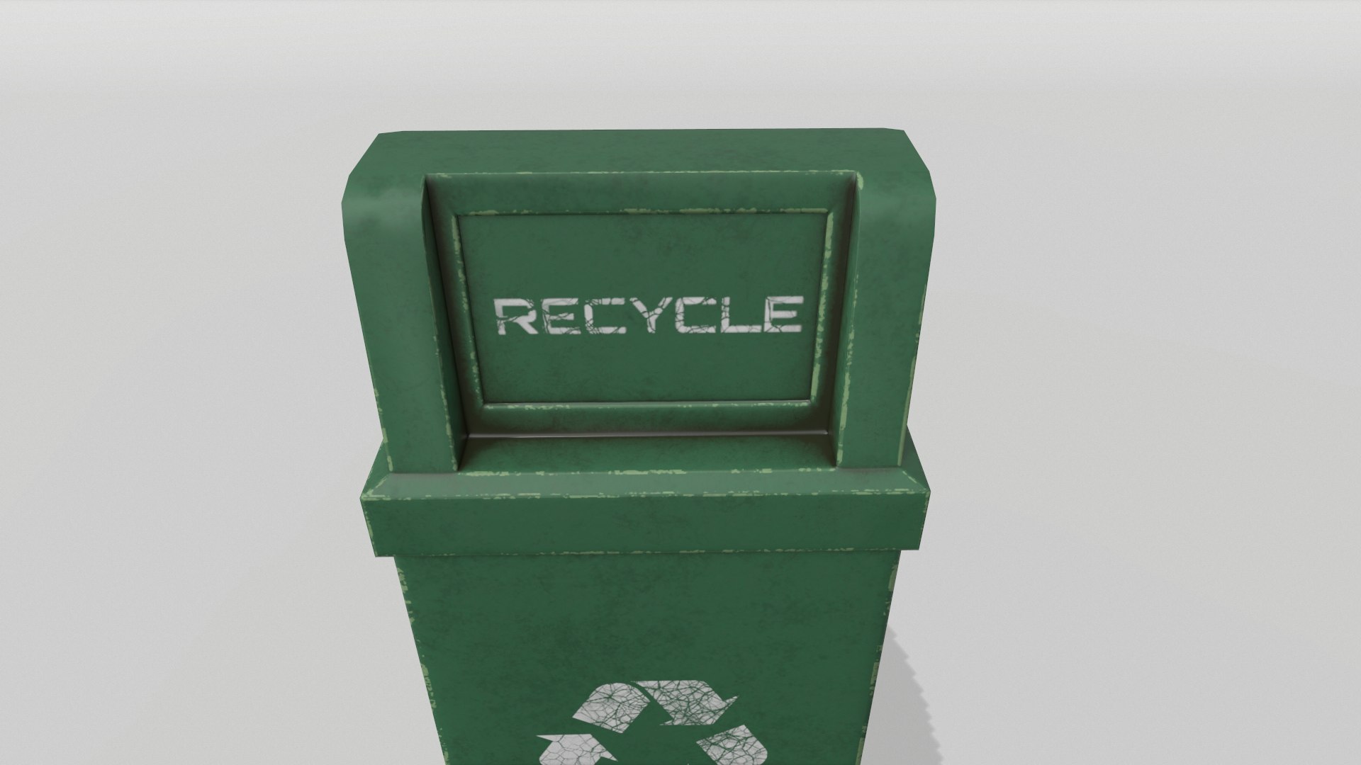 Free 3D trash recycle bin model - TurboSquid 1411329