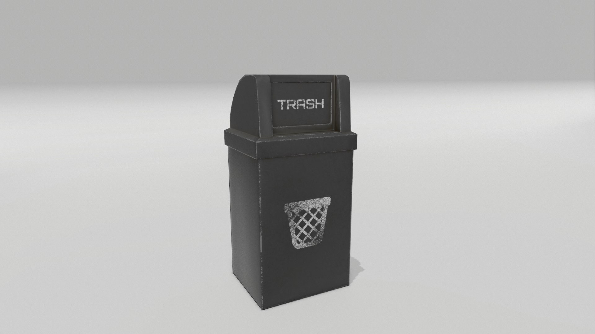 Free 3D trash recycle bin model - TurboSquid 1411329