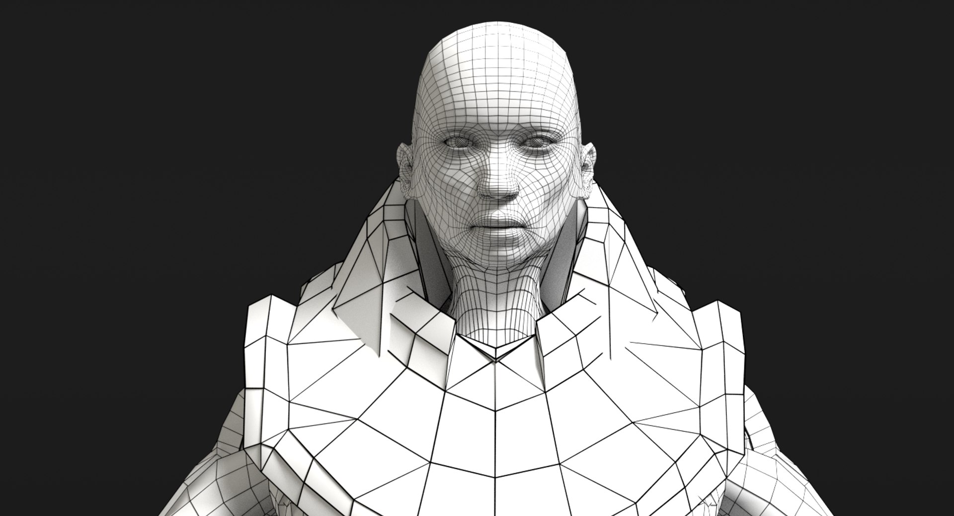 3d Model Of Alien Warrior