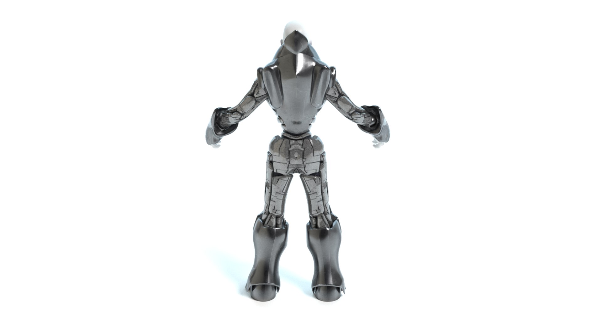 3d Model Of Alien Warrior