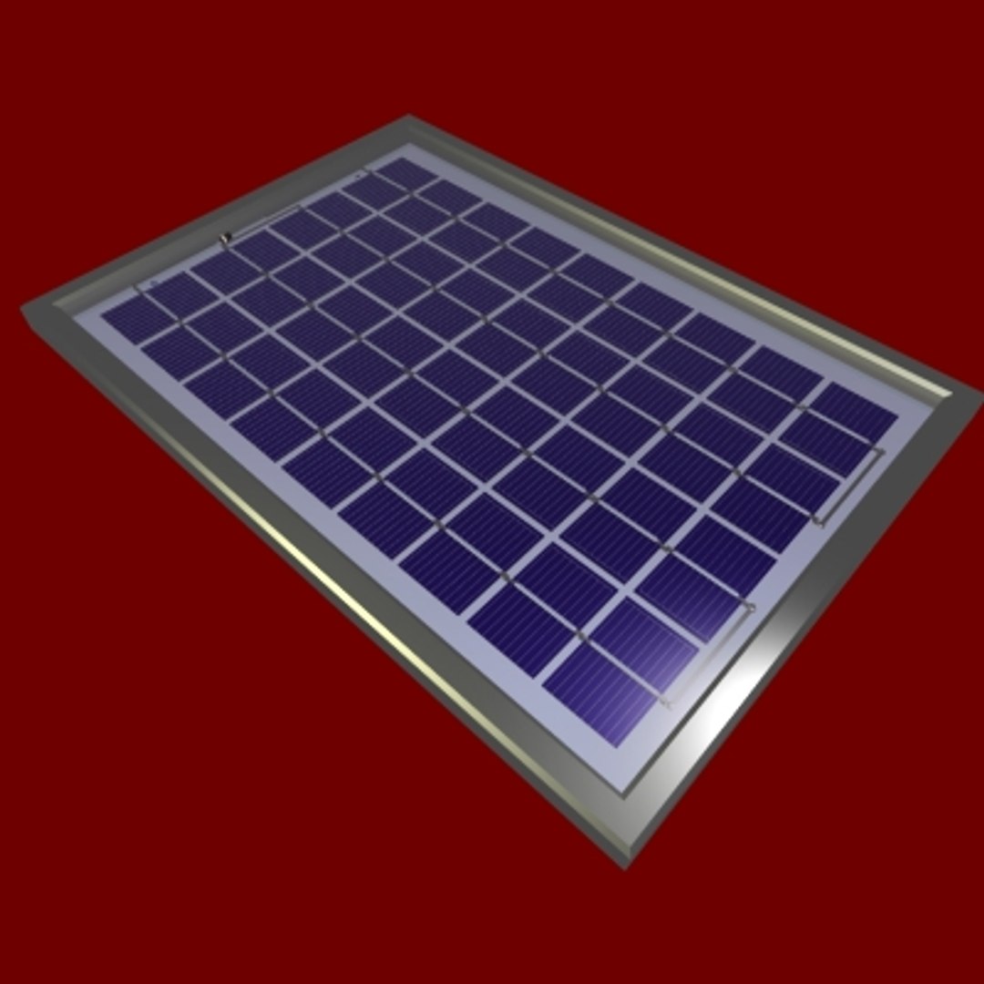 Solar Panel 3d Cob