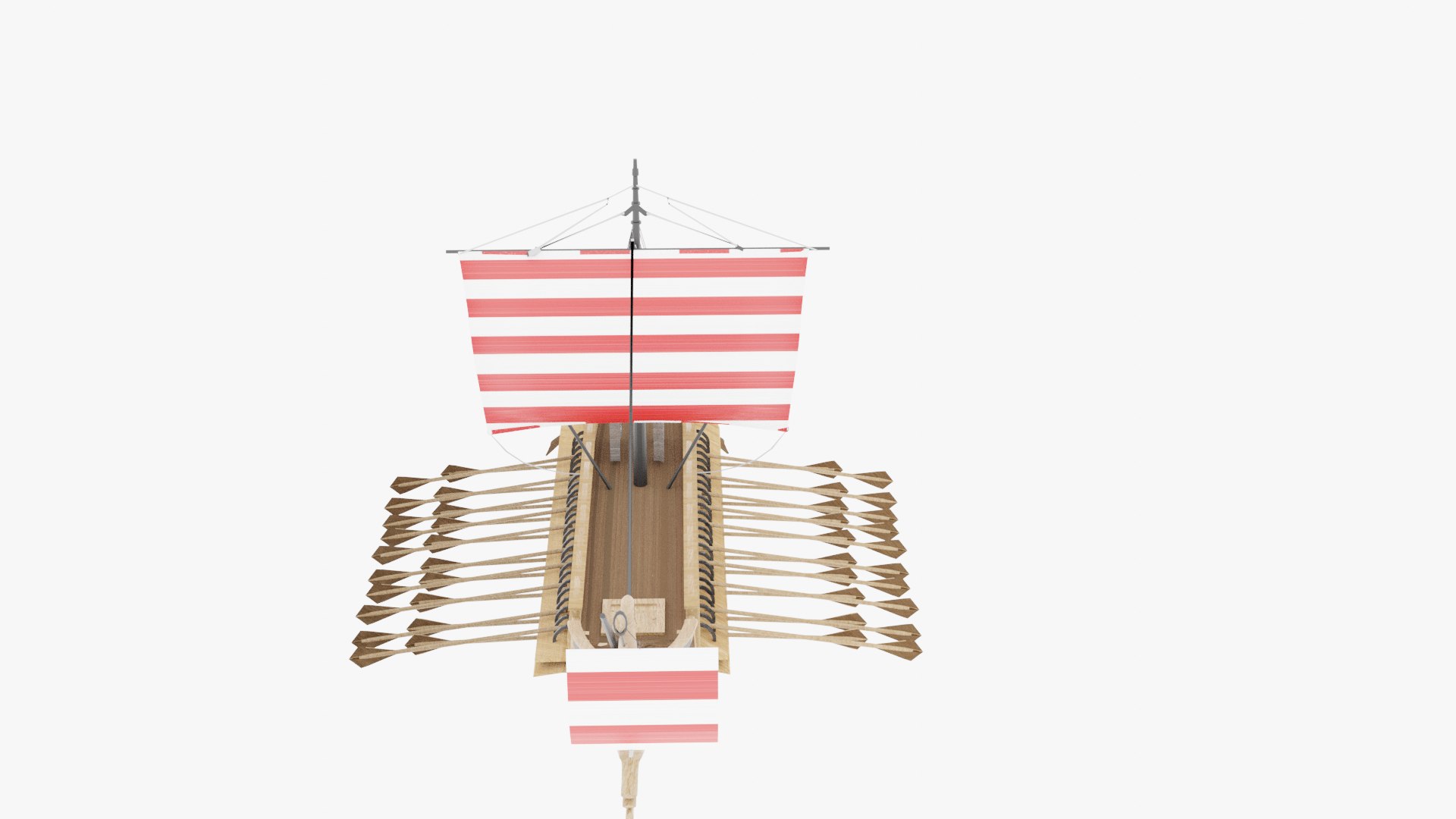 Caesar Roman Boat Ship 3D model - TurboSquid 1826825