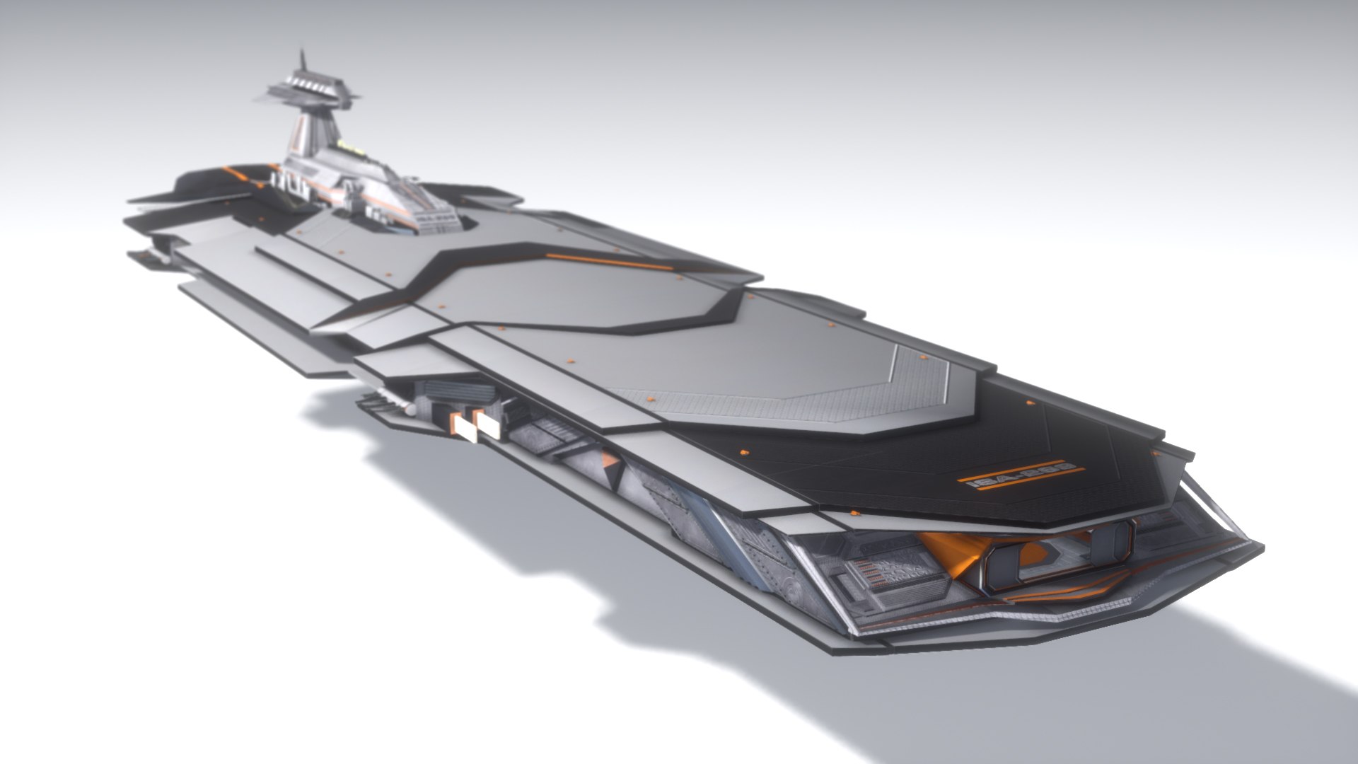 C4d Space Heavy Cruiser