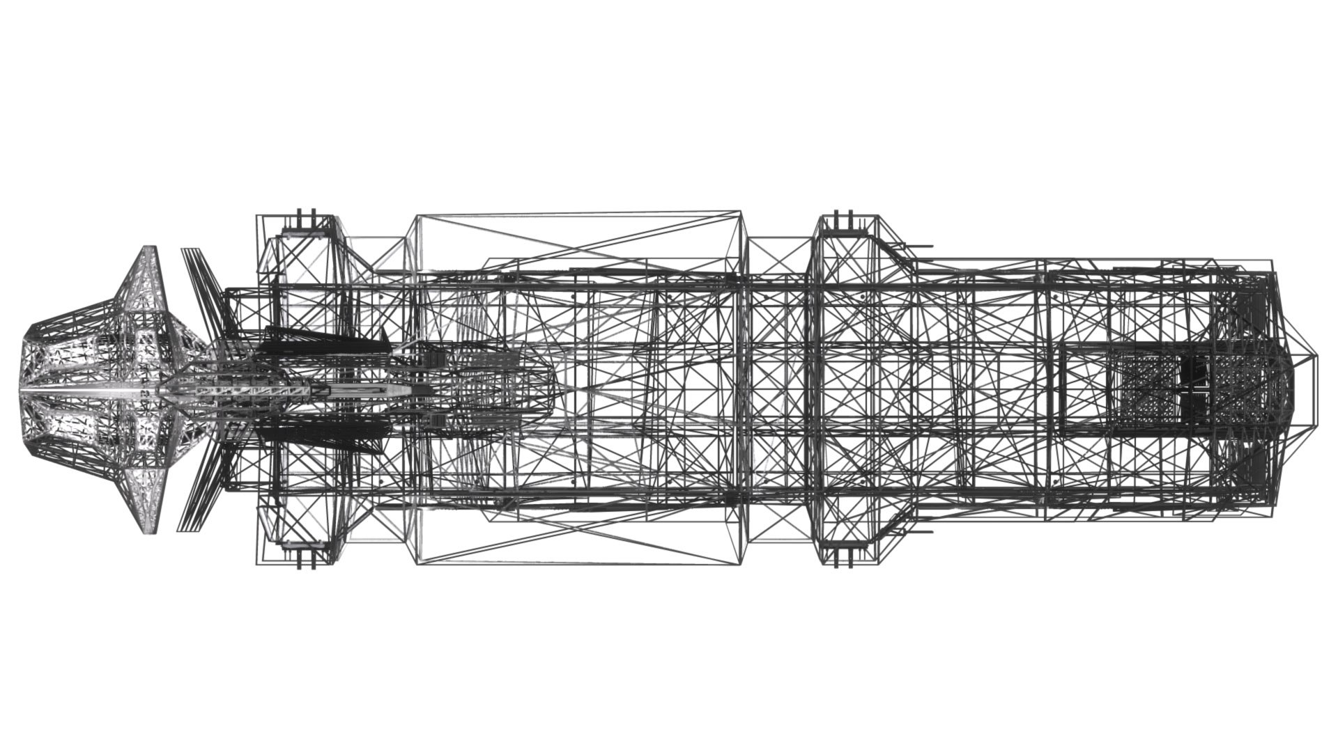 C4d Space Heavy Cruiser