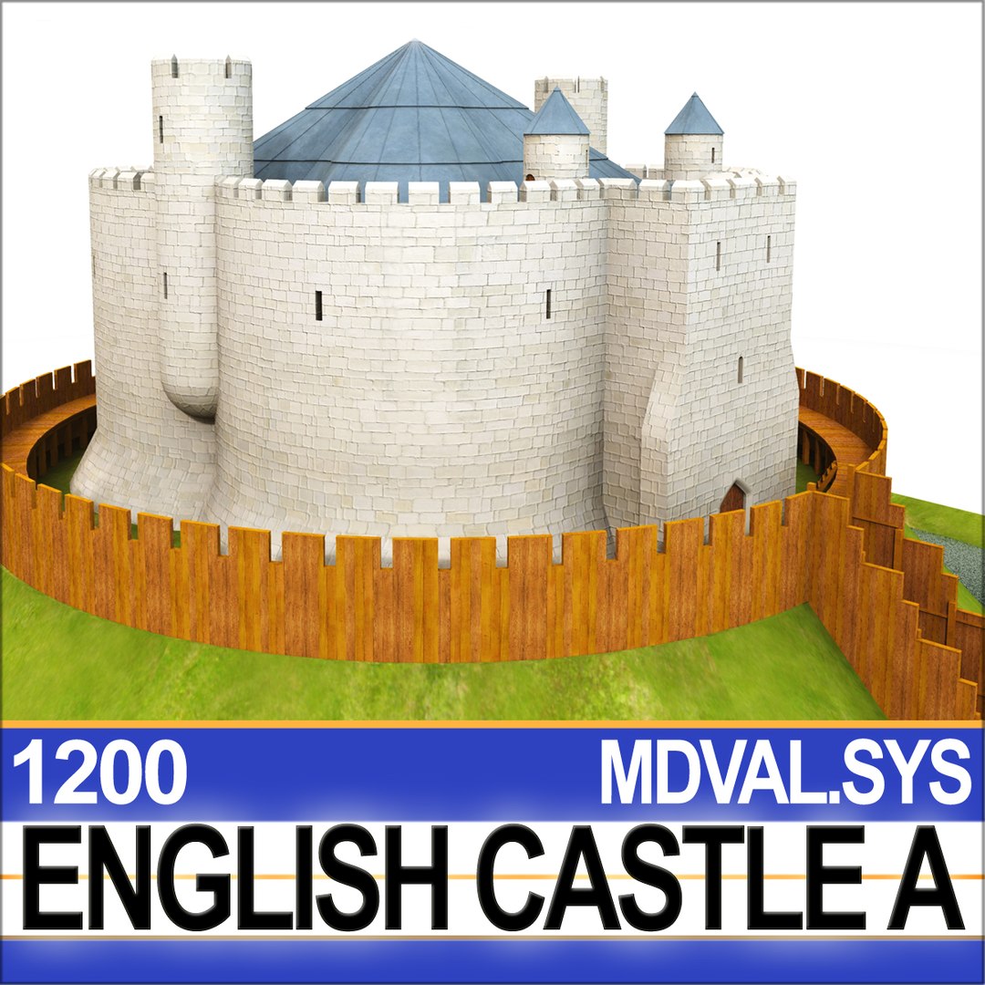 Medieval English Castle 3ds