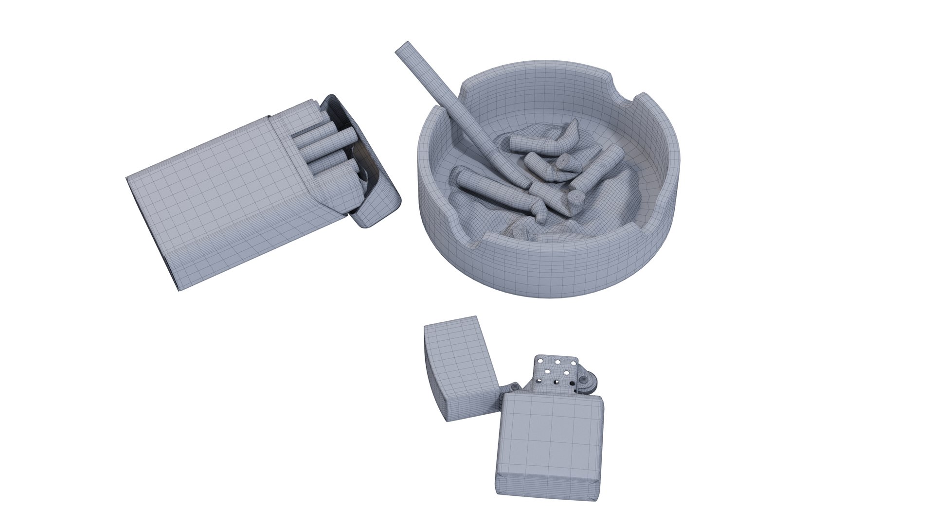 Ashtray Pro 3D - TurboSquid 1781123