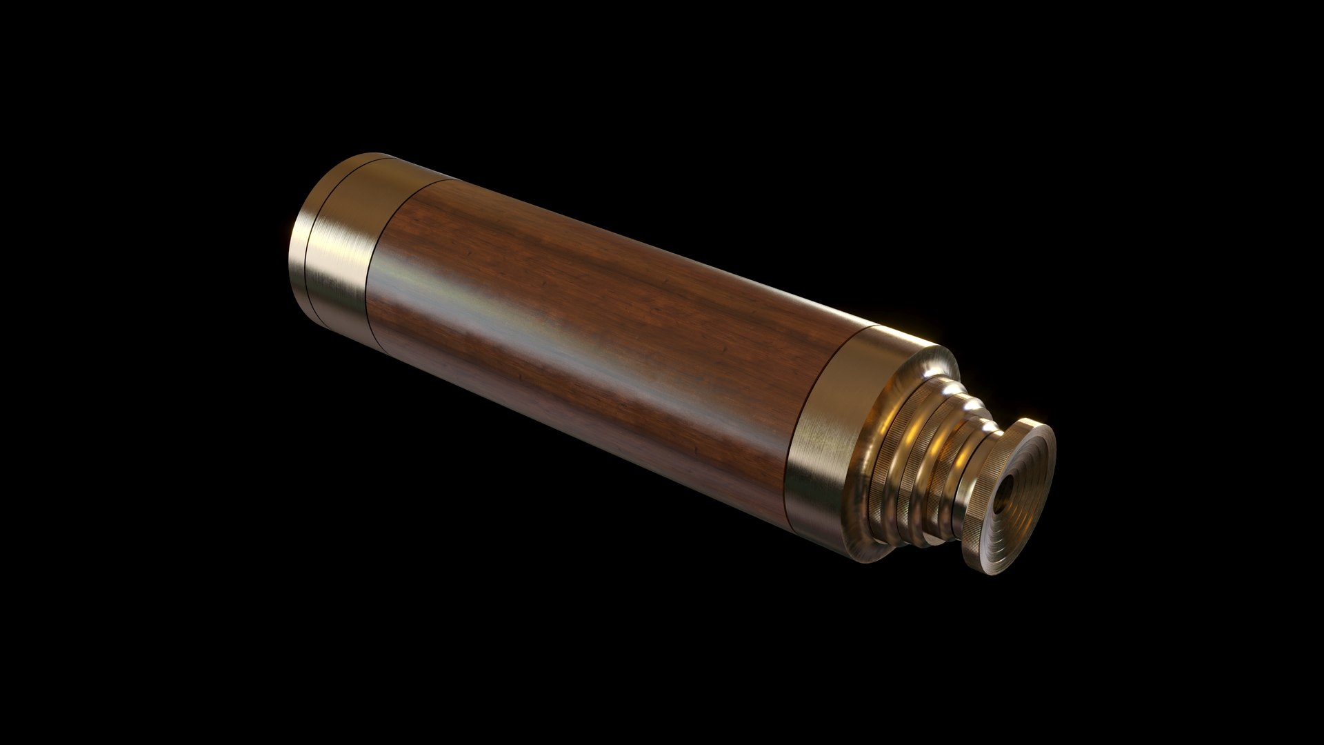 Sailing Spyglass Scope 3D Model - TurboSquid 1774748