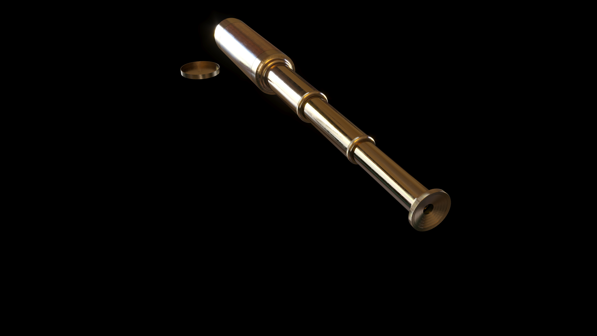 Sailing Spyglass Scope 3D Model - TurboSquid 1774748