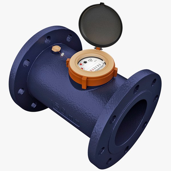 water meters v2 3d model
