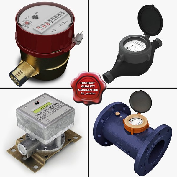Water Meter 3D Models for Download | TurboSquid