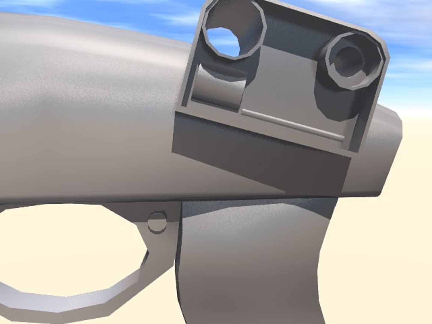 Free Shotgun Gun 3d Model