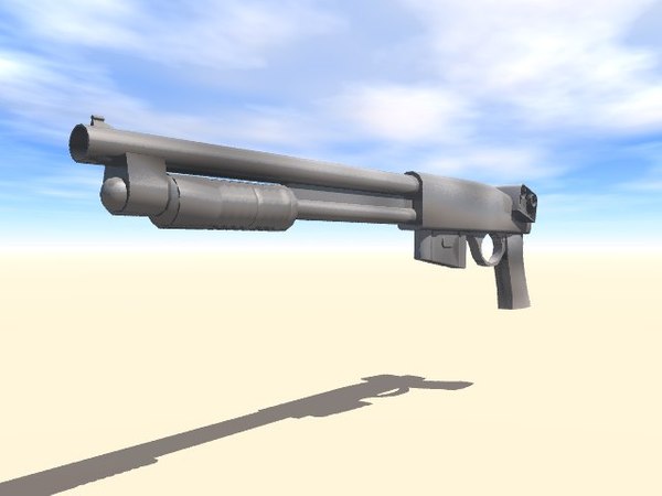 Free Shotgun 3D Models for Download | TurboSquid