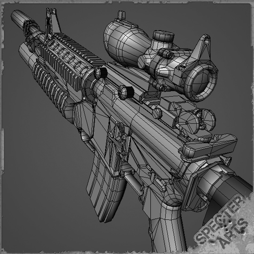 3d Sof Grenadier M4a1 Carbine Model