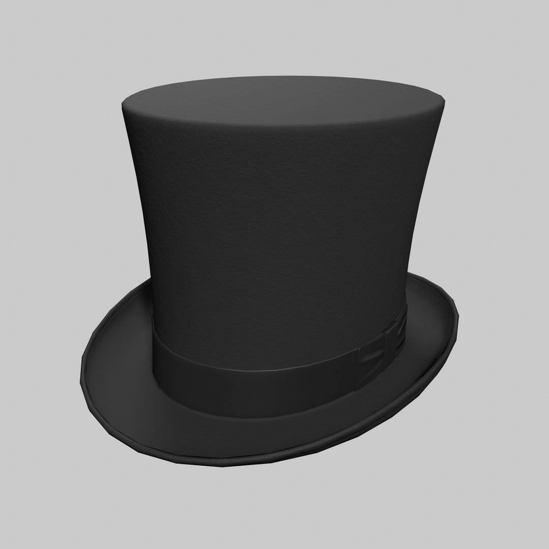 3D Top Hat model - TurboSquid 2116491