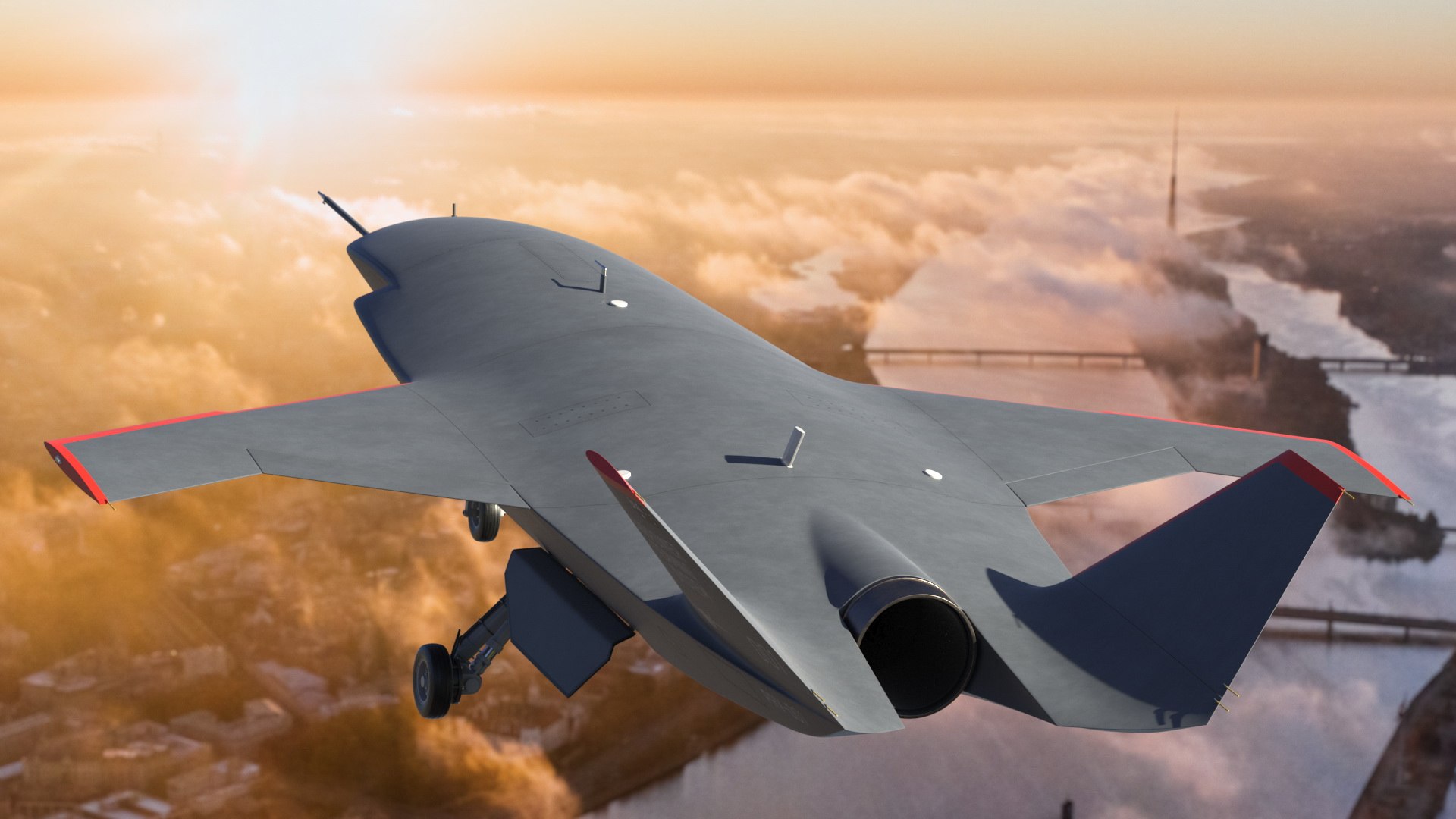 Boeing MQ-28 Ghost Bat Rigged for Maya 3D - TurboSquid 2051231