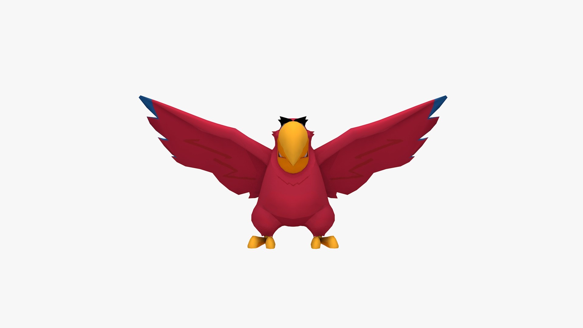 3D Iago Parrot - Aladdin Model - TurboSquid 2400909