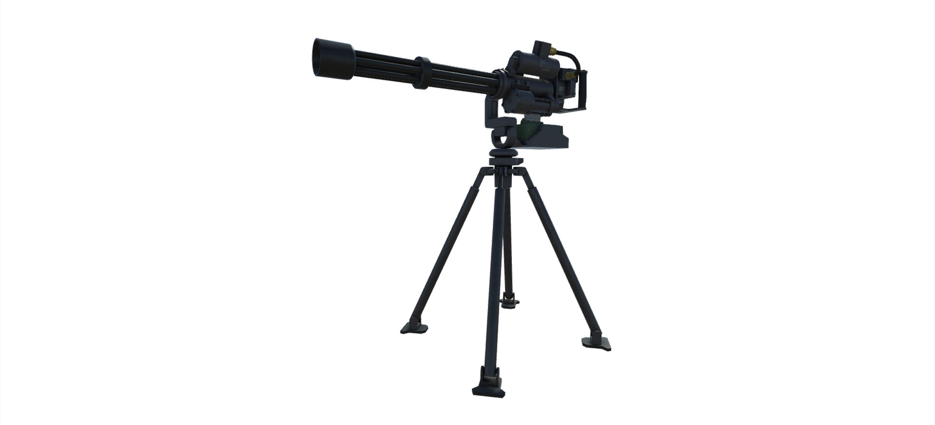 Unmanned Sentry Gun 3D - TurboSquid 1506945