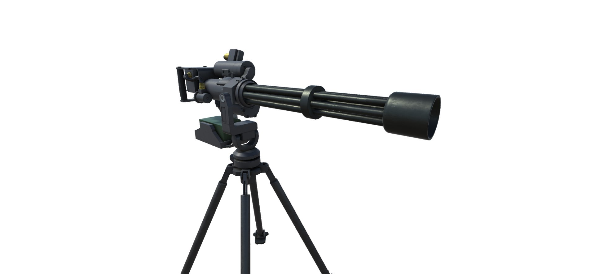 Unmanned Sentry Gun 3D - TurboSquid 1506945