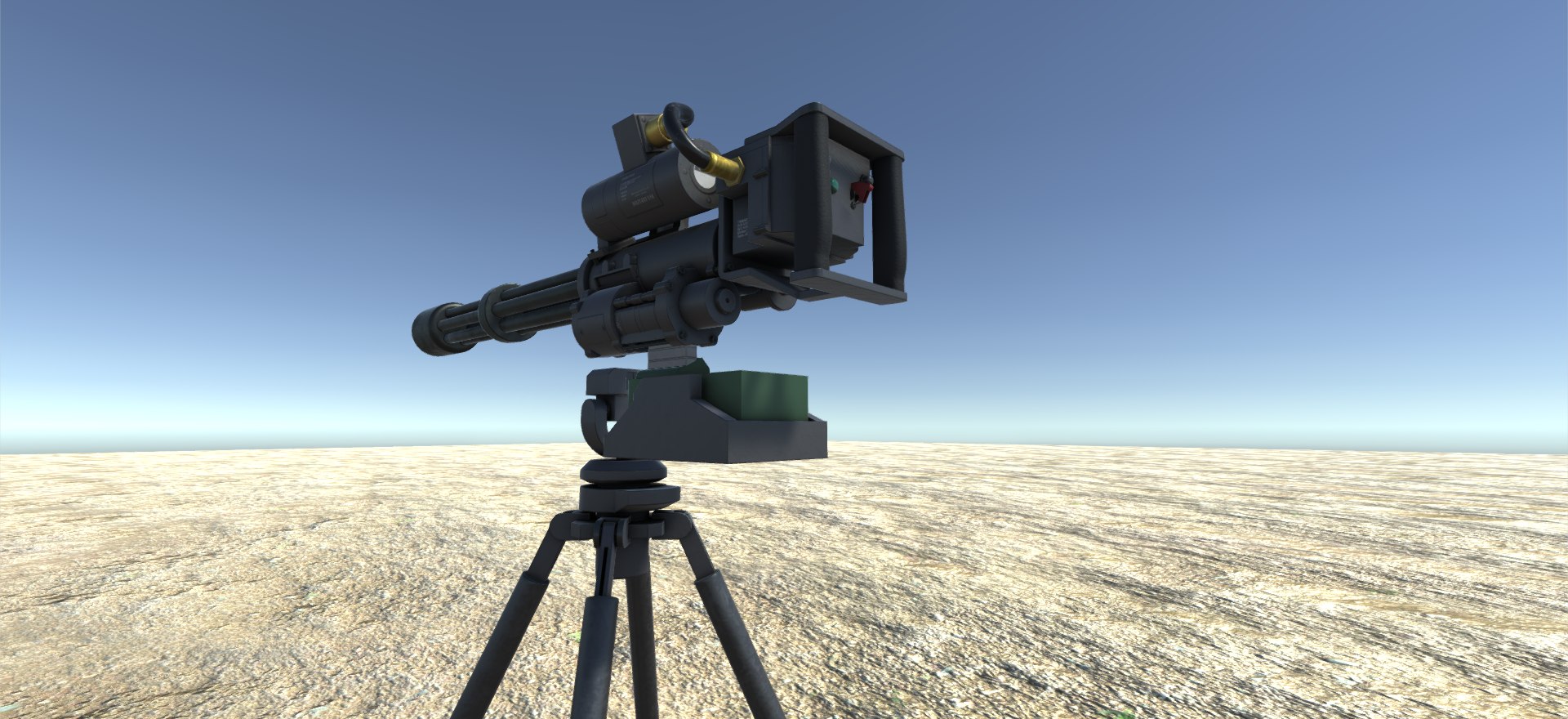 Unmanned Sentry Gun 3D - TurboSquid 1506945