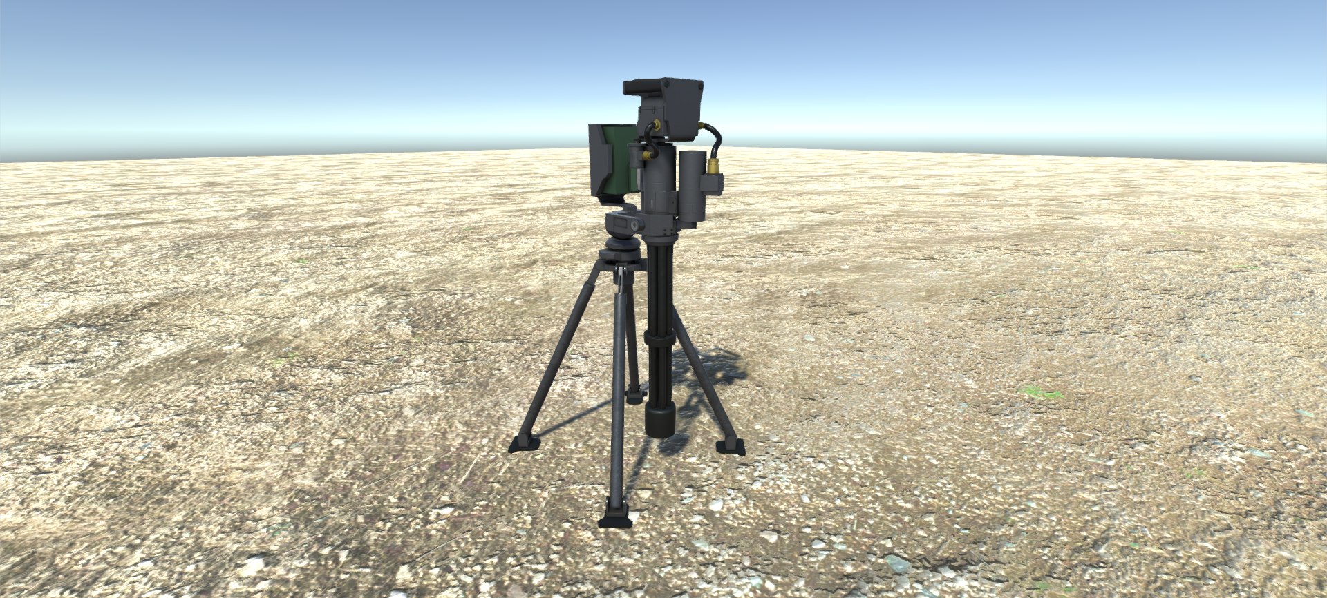 Unmanned Sentry Gun 3D - TurboSquid 1506945
