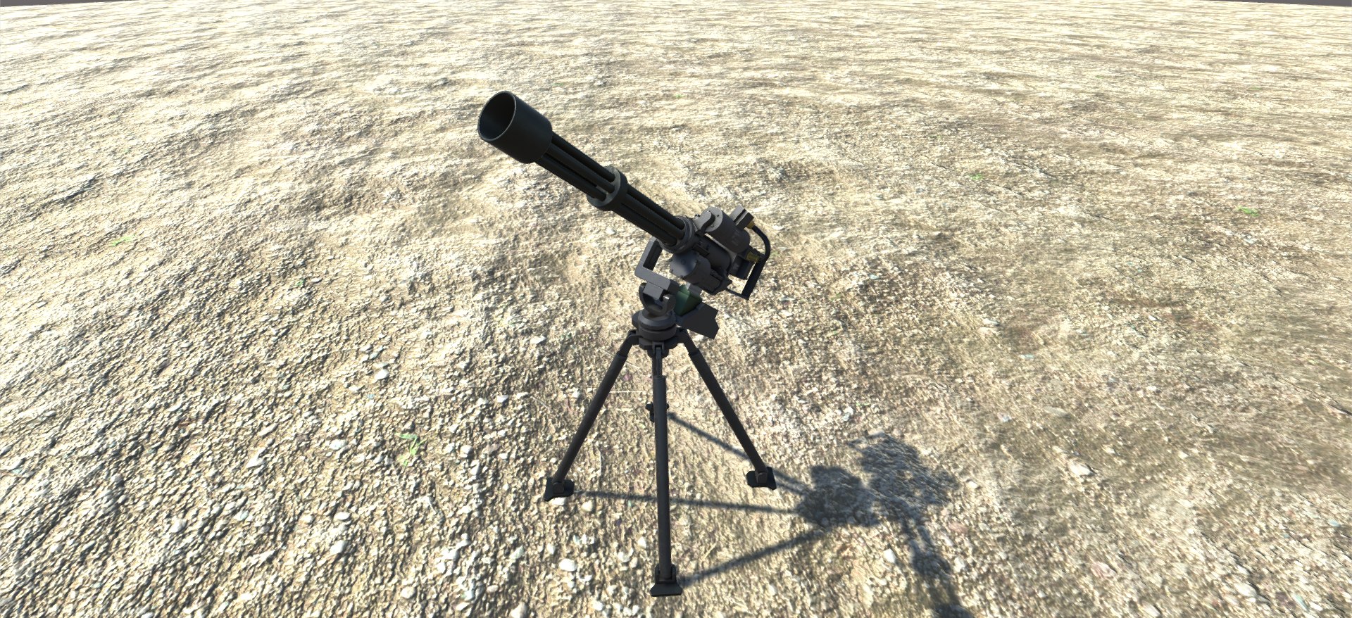 Unmanned Sentry Gun 3D - TurboSquid 1506945