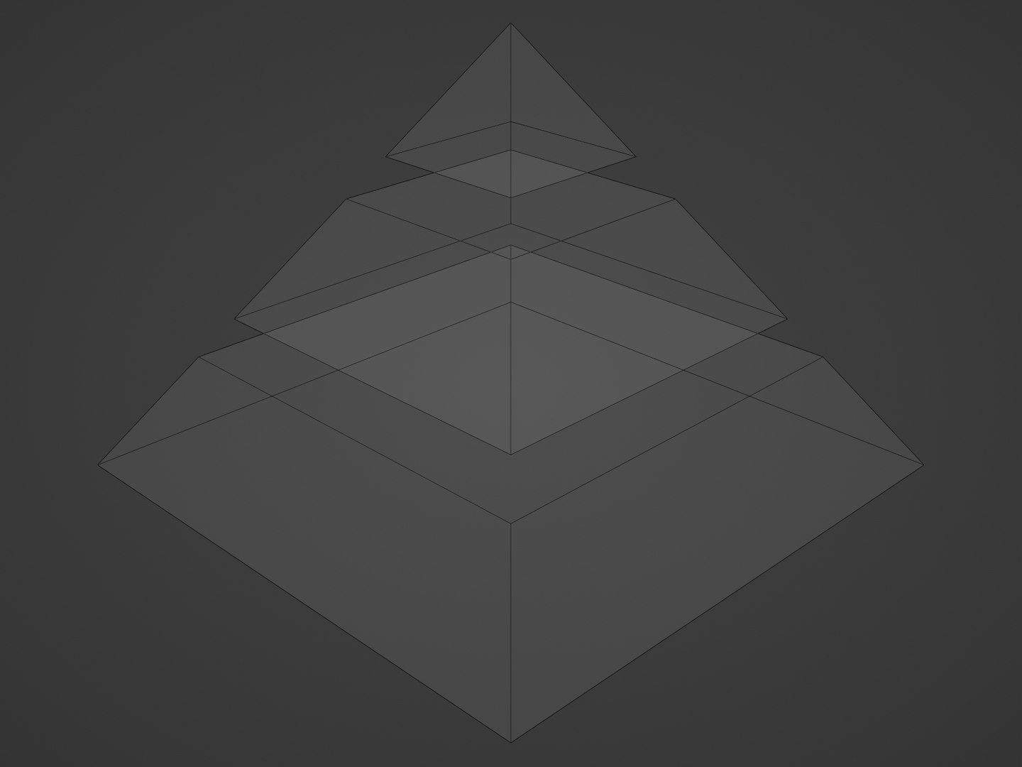 Pyramid Separated Into 3 Parts 3D Model - TurboSquid 2034562