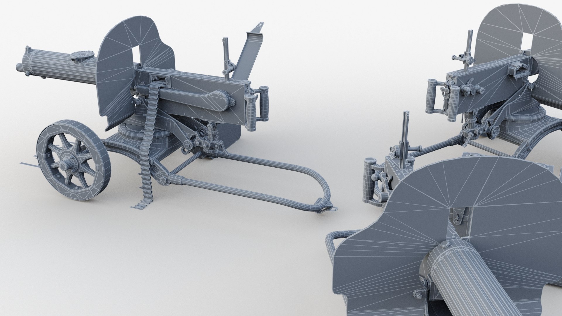 Maxim Machine Gun 3D - TurboSquid 1918547