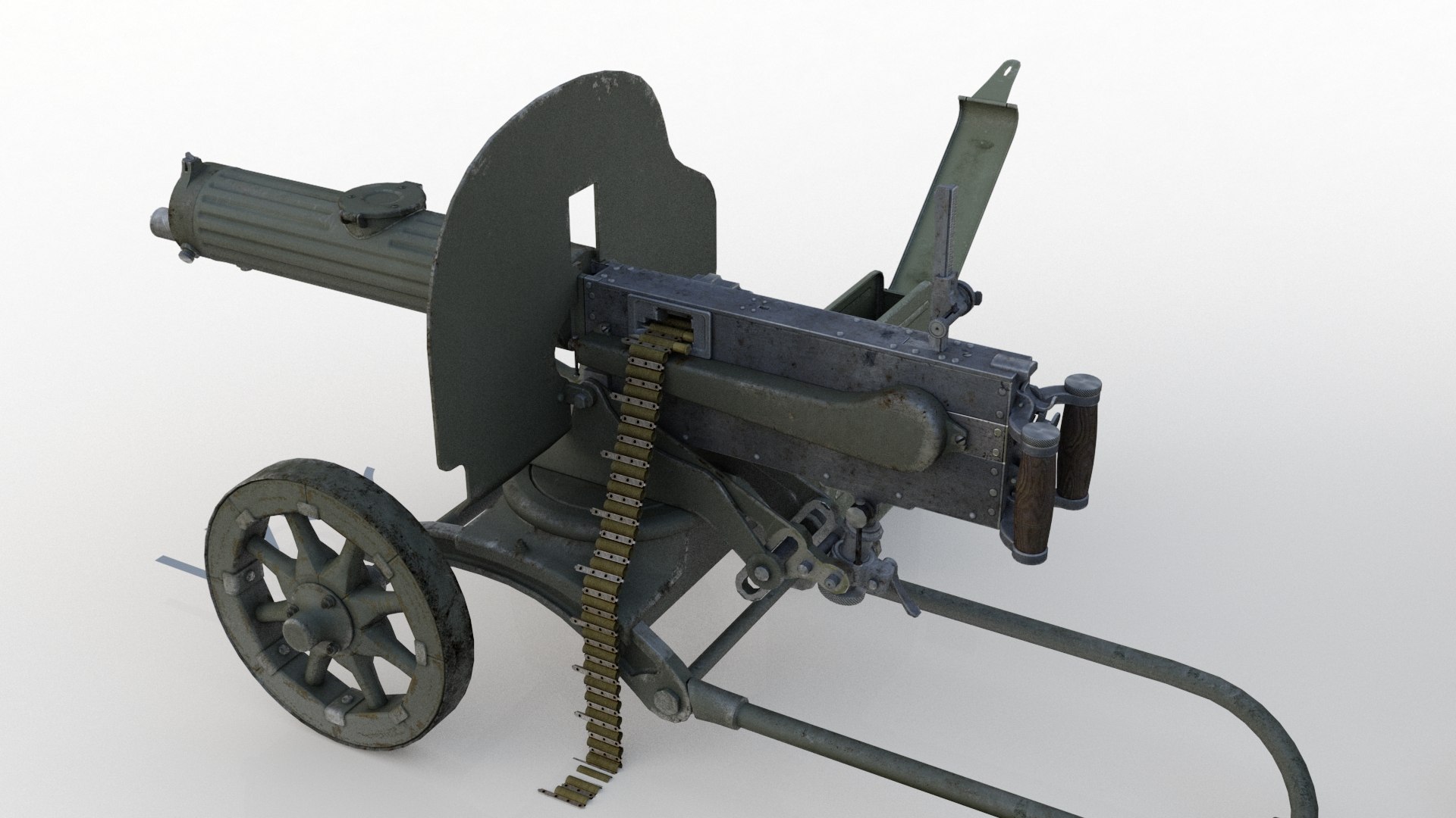 Maxim Machine Gun 3D - TurboSquid 1918547