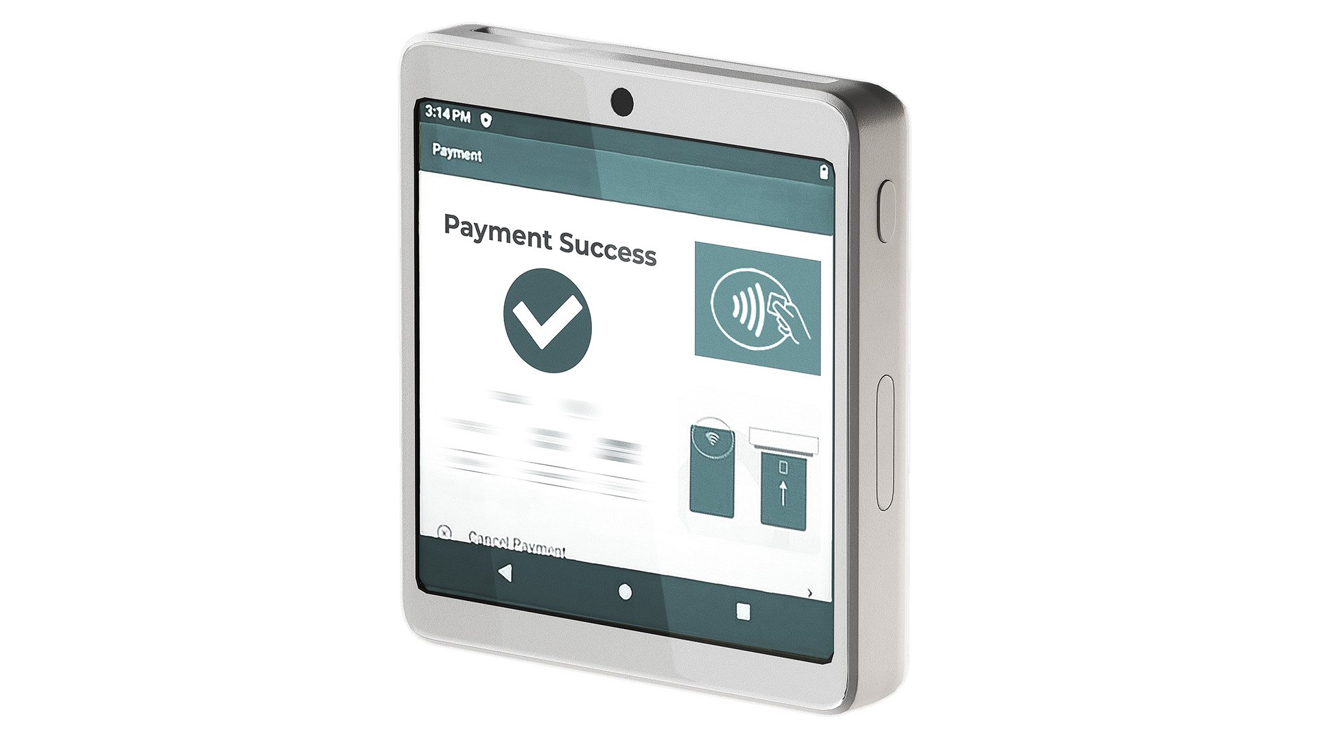 POS Terminal Cashless Payment 3D - TurboSquid 2252010
