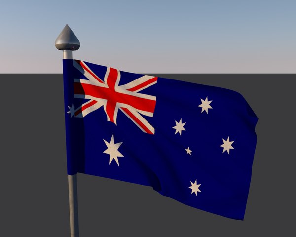Australia Flag 3D Models for Download | TurboSquid
