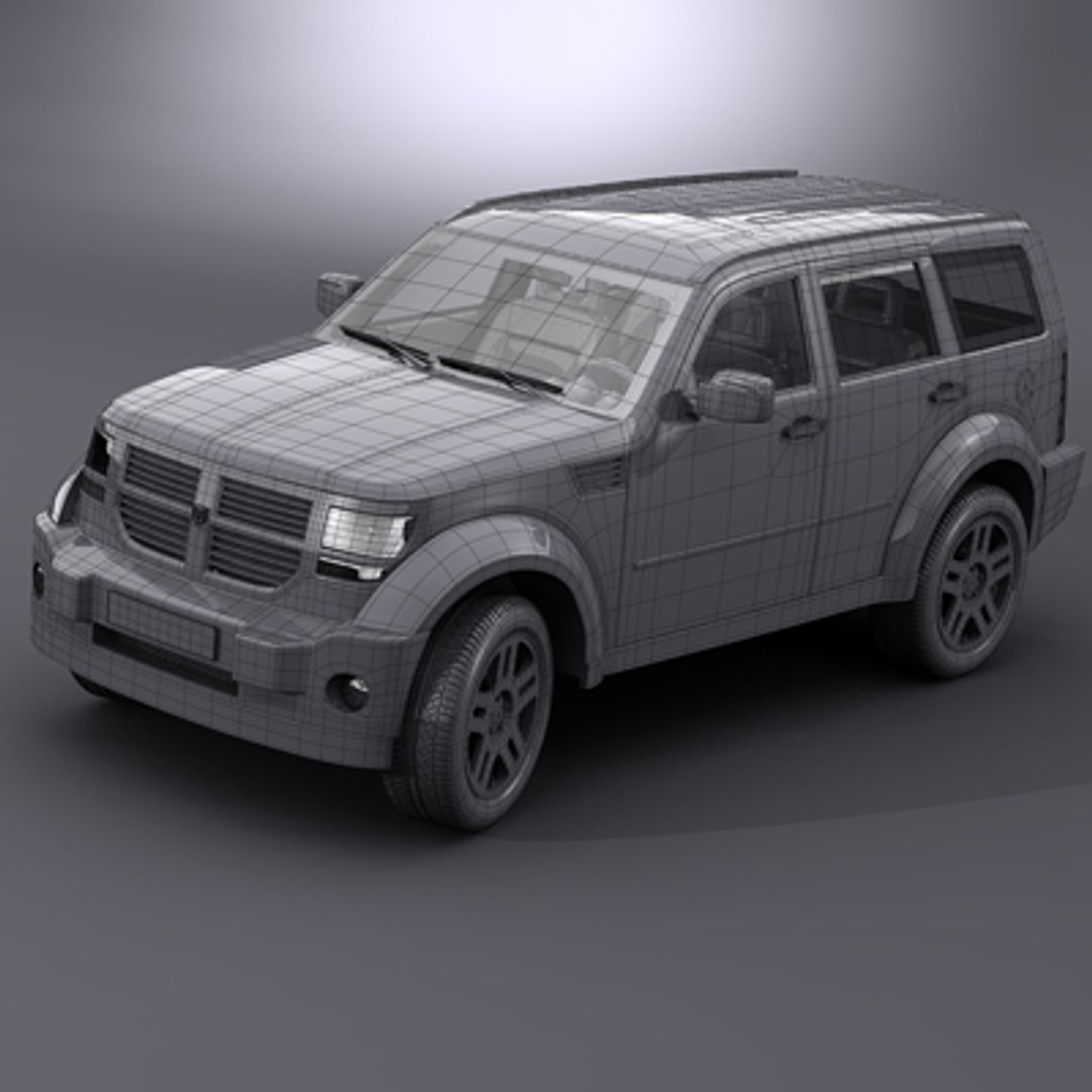3d Dodge Nitro 2007 Model