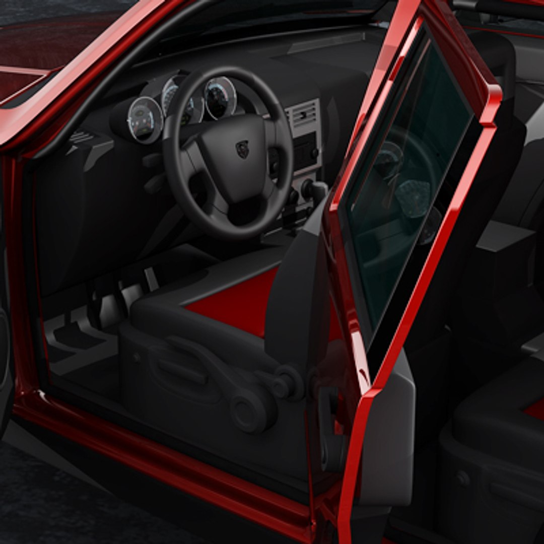 3d Dodge Nitro 2007 Model