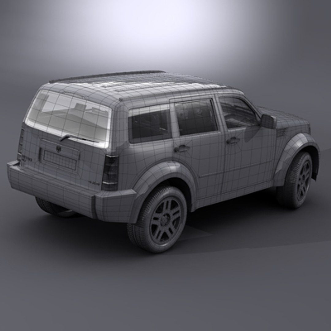 3d Dodge Nitro 2007 Model