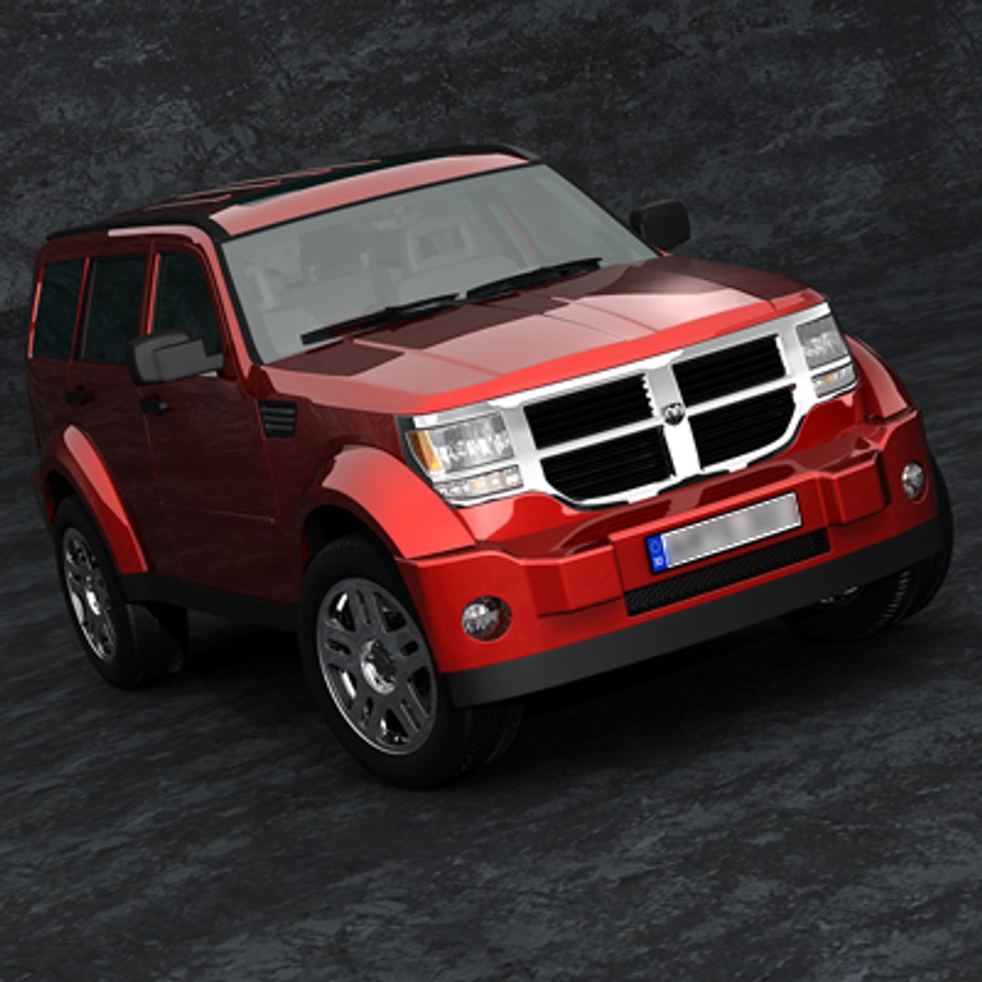 3d Dodge Nitro 2007 Model