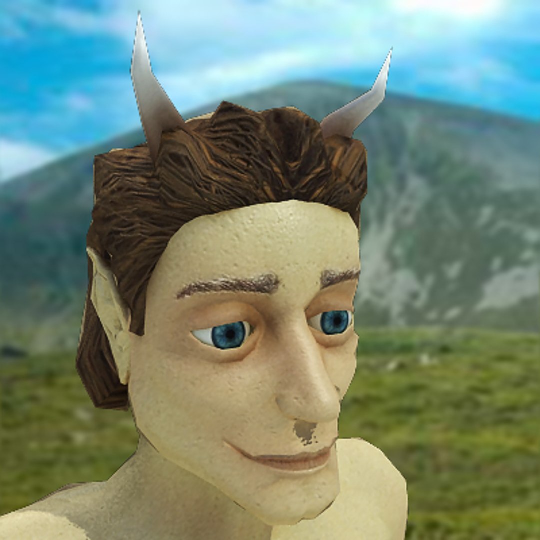 Greek Satyr 3d Model