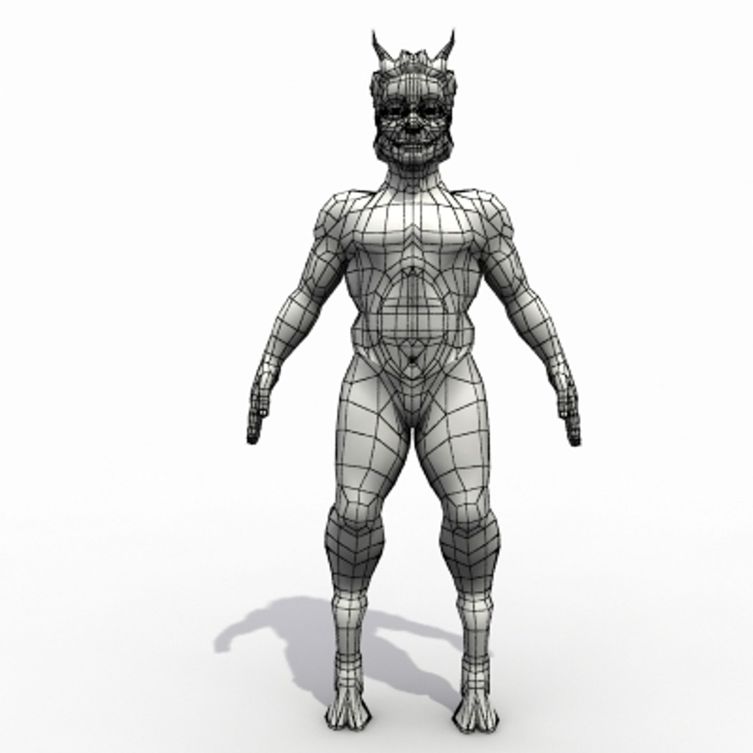 Greek Satyr 3d Model