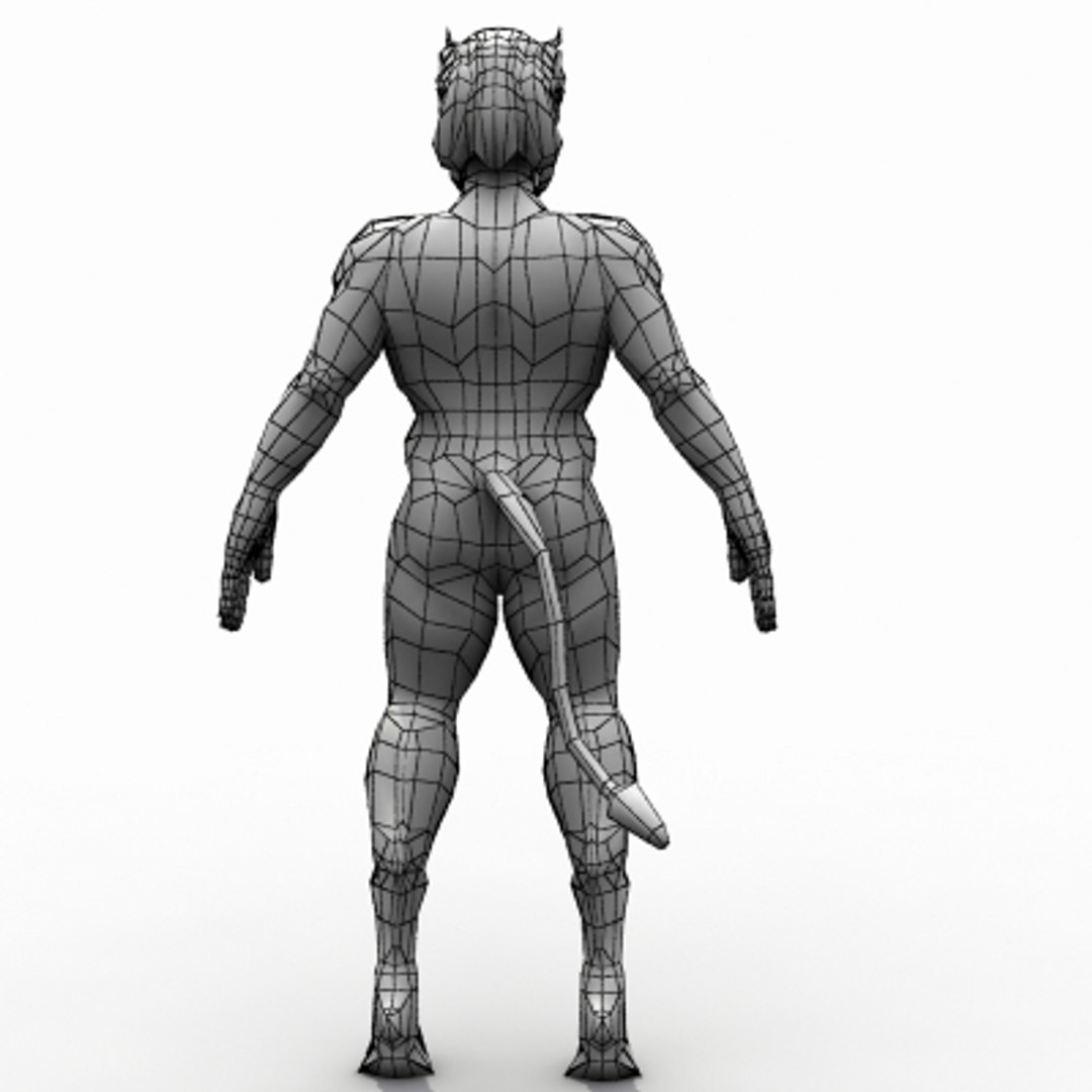 Greek Satyr 3d Model