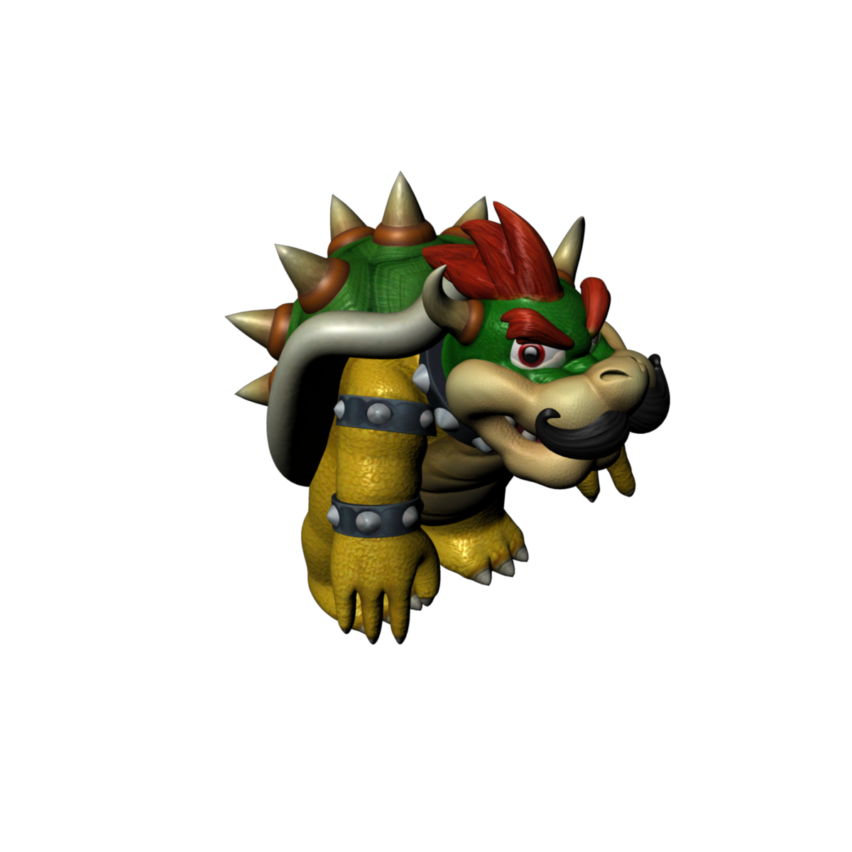 3d model bowser turtle