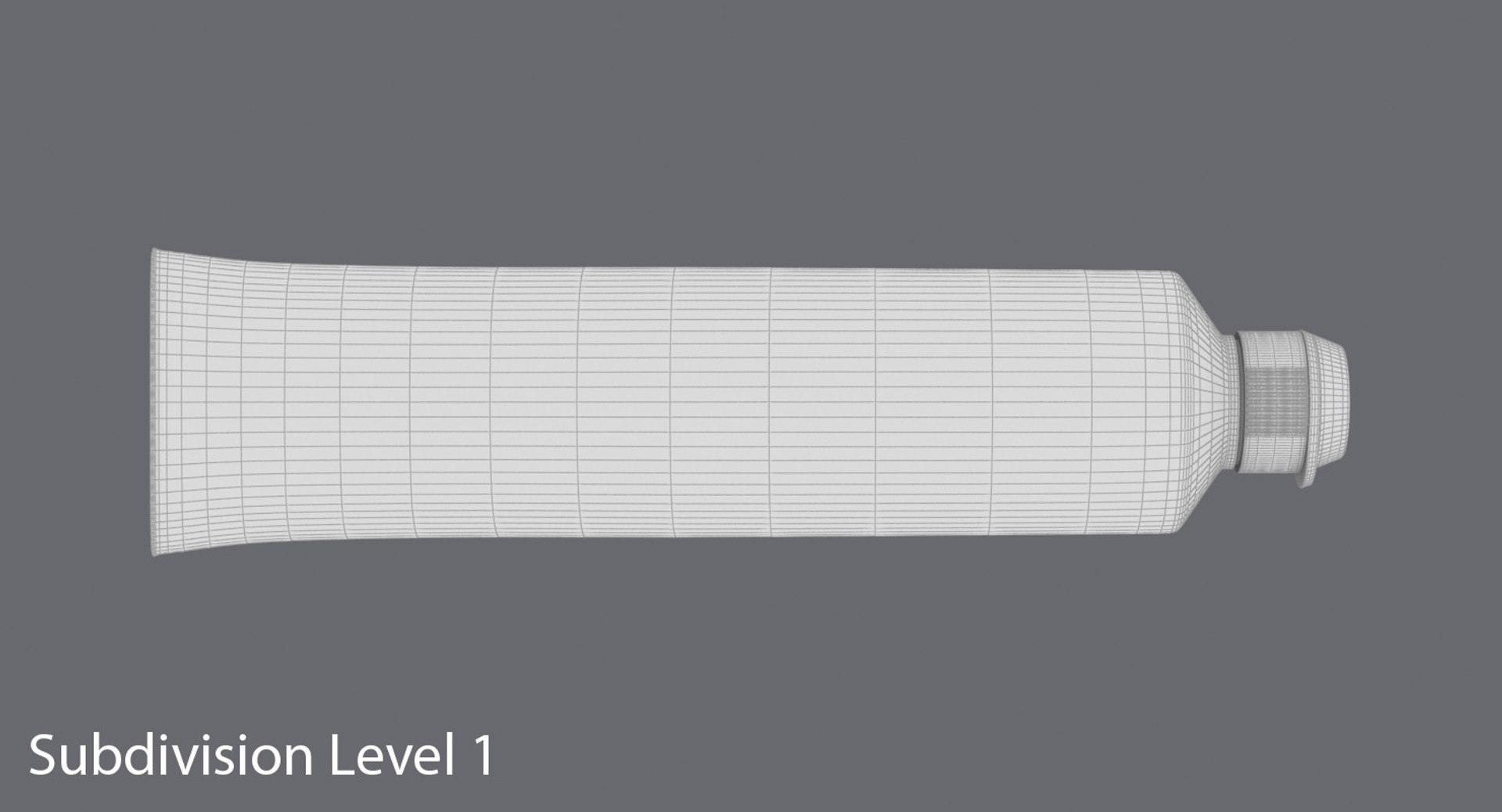 Toothpaste 01 3d Max