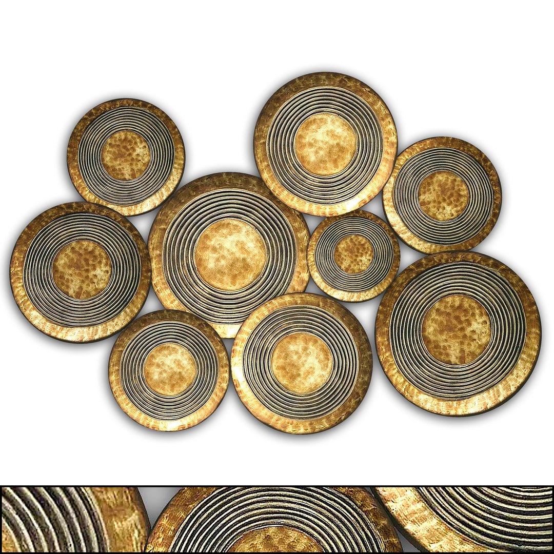 3D hands - abstract concentric - TurboSquid 1396801