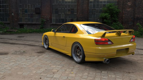 modelo 3d COCHE DEPORTIVO NISSAN SILVIA S15 - TurboSquid 1553234