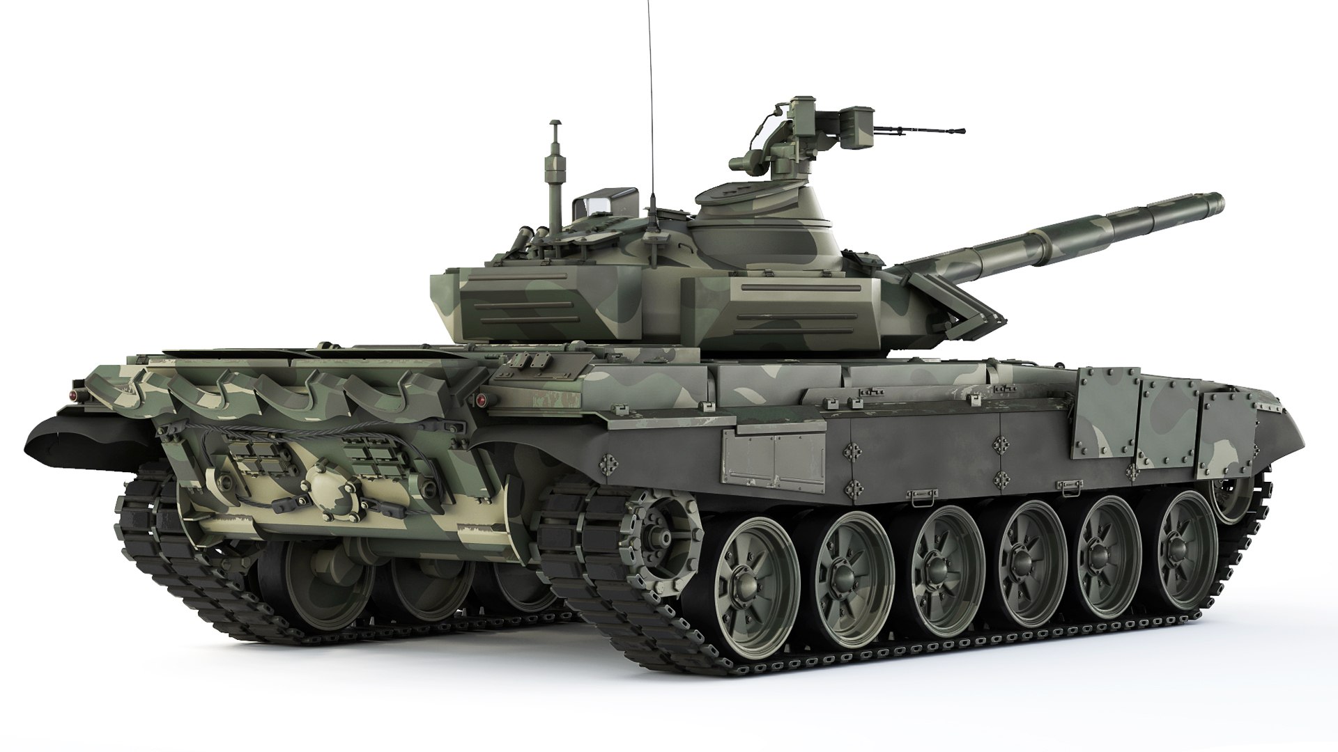Tank T-72B3 2012 3D Model - TurboSquid 2125010