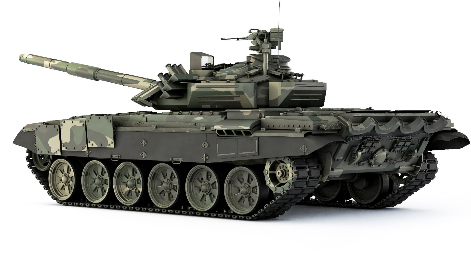 Tank T-72B3 2012 3D Model - TurboSquid 2125010