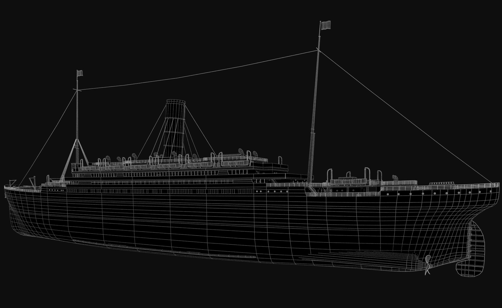 3D Model Original Immigration Ships - TurboSquid 1280620
