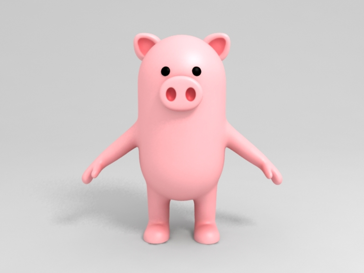 Pig Character Cartoon 3D - TurboSquid 1252903