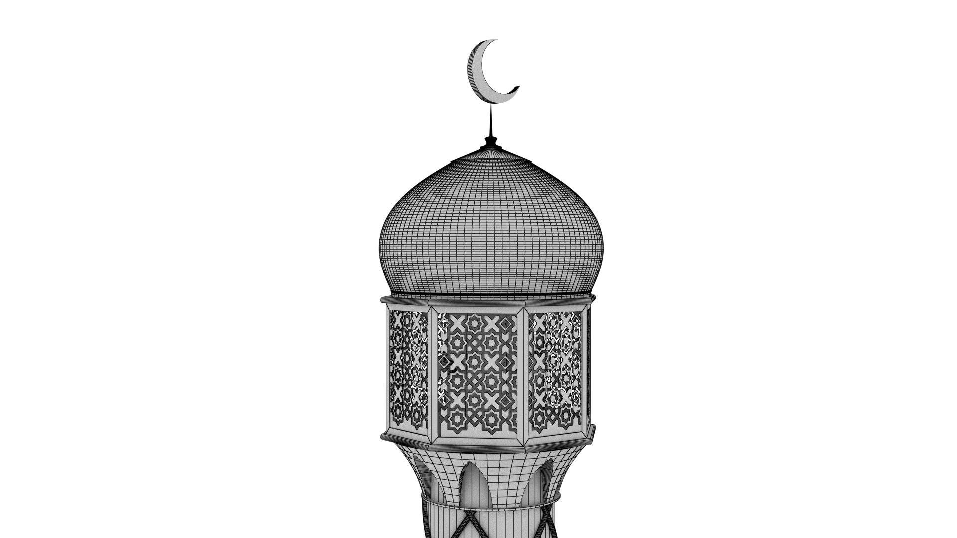 MOSQUE MINAR 3D Model - TurboSquid 2226919